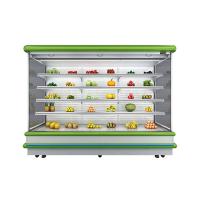 China Restaurant R134a Supermarket Display Multideck Open Chiller For Fruits for sale