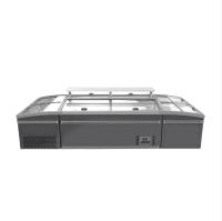 China Deep Freezer Cabinet 630L Commercial Display Freezer Automatic Defrost System And LED Light for sale