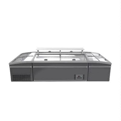 China Deep Freezer Cabinet 630L Commercial Display Freezer Automatic Defrost System And LED Light for sale