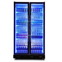China Multi Door Multi-Layer Rack Multiple Color Lights Beverage Refrigeration Display Freezer for sale