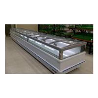 China Built In Compressor For Fast Refrigeration Of Frozen Products Freezer Island Cabinet For Sale for sale