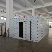 China Modular Design Walk in Chamber Pu Panel Cold Storage Cooler Refrigerator Warehouse For Sale for sale