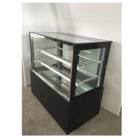 China Supermarket/Store Commercial Right Angle Stainless Steel Cake Refrigerated Storage Display Freezer for sale