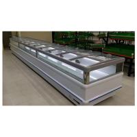 China Supermarket Commercial Horizontal Product Frozen Storage Display Island Cabinet Freezer for sale