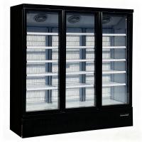 China Energy Commercial Beverage Cooler 3 Glass Door Reach In Refrigerator for Supermarkets and Convenience Stores for sale