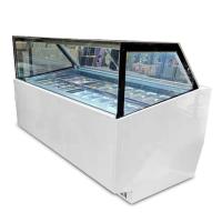 China Store/Supermarket/Ice Cream Shop Uses Right Angle Ice Cream Storage Refrigerated Cabinets Freezer for sale