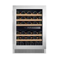 China ETL Certificate Vertical High-End Single Door Multi Beech Wood Shelf Red Wine Refrigerated Storage Freezer for sale
