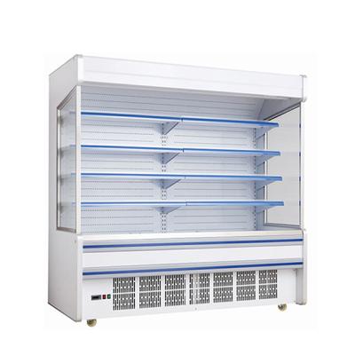 China A Five Layer Shelf Product Storage Display Open Type Freezer With Built-In Units for sale