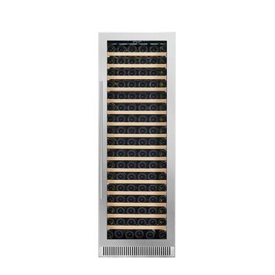 China ETL Certificate 185 Bottle Single Temperature Zone Fashionable High-End Red Wine Refrigerated Display Freezer for sale