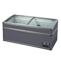 China Storage Type Deep Freezer Commercial Large-Scale Commodity Storage Island Freezer for sale