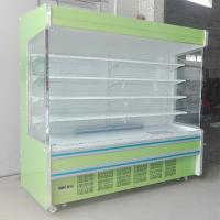 China Five Layer Shelf Fashion Fruit/Vegetable Storage Refrigerated Air Curtain Cabinet Freezer for sale