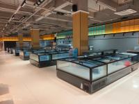 China Supermarket Island Freezer Commercial Combined Display Freezer for Frozen Food for sale