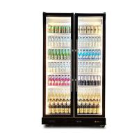 China High End High-Quality Beverage Refrigeration Display Freezer With Adjustable Multiple LED Lights for sale