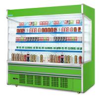 China Copeland R404a Drink Open Display Chiller With 1.5m / 2m / 2.5m Length for sale