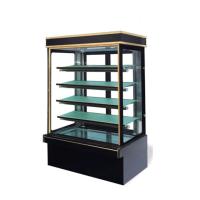 China 3 Layers Decks Digital Thermostat Fan Cooling Cake Display Freezer Refrigerated Display Cabinet for sale