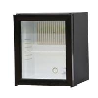 China 90L Capacity Mini Display Fridge with Double Insulating Sliding Glass Door and Mechanical Temperature Control for sale