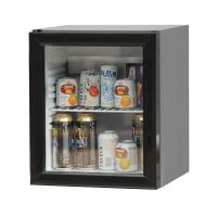 China 90L Capacity Mini Display Fridge with Double Insulating Sliding Glass Door and Mechanical Temperature Control for sale