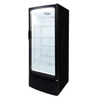 China 255L Capacity Fan Cooling Auto Defrost Commercial Beverage Display Cabinet Upright Drink Fridge for sale