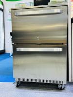 China 150L Capacity Outdoor Beverage Refrigerator with Stainless Steel Solid Door and ETL Certification for sale
