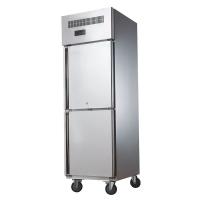 China Stainless Steel Commercial Freezer with Digital Thermostat and High-Density Insulation for Restaurants for sale