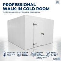 China Slaughter Cold Storage Room with Customizable Sizes Air Cooled Cooling System for sale