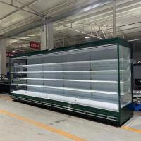 China Black Commercial Display Freezers Refrigerator Showcase for Butchery Shop Meat Products for sale