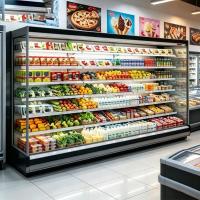 China Single Temperature Good Price Commercial Multideck Display Fridge Chiller Cabinet for sale