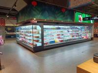 China Single Temperature Good Price Commercial Multideck Display Fridge Chiller Cabinet for sale