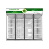 China GreenHealth LG-1000W 3-Door Commercial Soft-Drinks Fridge, Top-Mount Unit, 0–10°C for sale