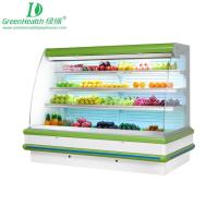 China Energy Saving Multideck Display Chiller Cooling Fast Temperature 2~10 Degree for sale