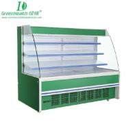 China Stainless Steel Edge Multideck Open Chiller With Panasonic / Copeland Compressor for sale