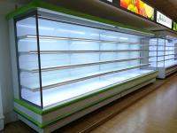 China Green & Health Remote System Multideck Open Chiller 380V Voltage With LED Lights for sale