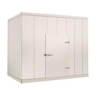 China 75 / 100 / 120mm Thickness Cold Storage Room For Restaurant / Walk In Meat Cooler for sale