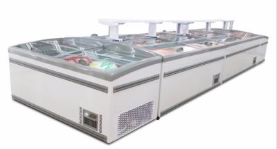 China Glass Door Ice Cream Display Showcase for sale