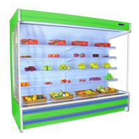 China Supermarket Open Chiller Remote Compressor Air Cooling Upright Multideck Refrigerator for sale