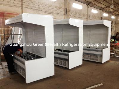 China Vertical Display Freezer CE / ROSH , 2℃ - 10℃ Multideck Open Chiller With Digital Tem for sale