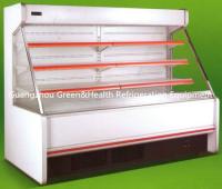 China Stainless Steel Red Multideck Open Chiller 4 Layers 3000mm For Shop for sale