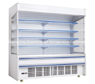 China Stainless steel Open Chiller Supermarket Showcase 3000 * 950 * 1980MM for sale