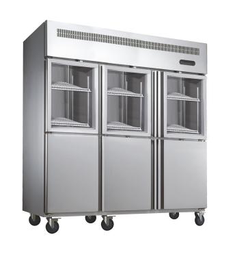 China Deep 1600L Commercial Upright Freezer for sale