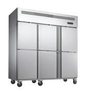 China Energy Efficiency Silver Commercial Upright Freezer -18 Degree for sale