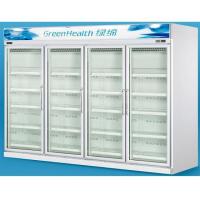 China Grocery 0 - 10°C Glass Door Freezers Frost Free With Copeland Compressor for sale