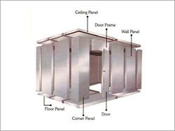 China Automatic Defrost Cold Storage House 13HP , Modular Cold Storage Containers for sale