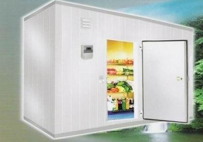 China Cold Room Storage 105 Cubic Meter 6m * 7m * 2.5m With Valley Wheel Compressor for sale