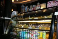 China 3 Layer Black Cake Display Cases Freezer 110v / 60hz 2000 * 730 * 1250 for sale