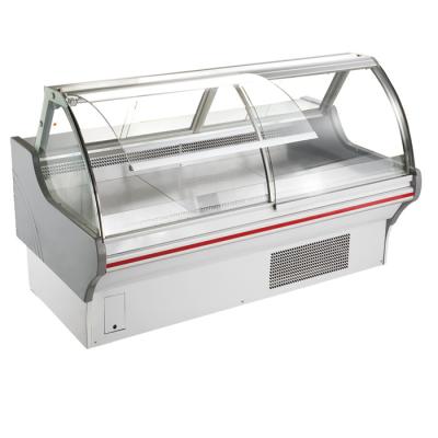 China Commercial Fresh Food Deli Display Refrigerator Open Front For Restaurant for sale