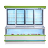 China Vertical Combination Freezer And Refrigerator  With 1.8 M 2.5m High Efficient for sale