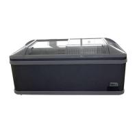 China 2.1m 1.8m Combined Open Top Island Display Freezer For Supermarket CE ROHS for sale