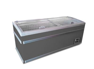 China Supermarket Commercial Combined Island Freezer With 2.1m Large Capacity for sale