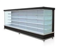 China Commercial Upright Supermarket Open Refrigerator Fruit Display Vegetable Chiller for sale