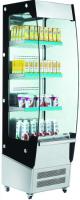 China Front open square glass dessert display refrigerator showcase chiller for sale for sale